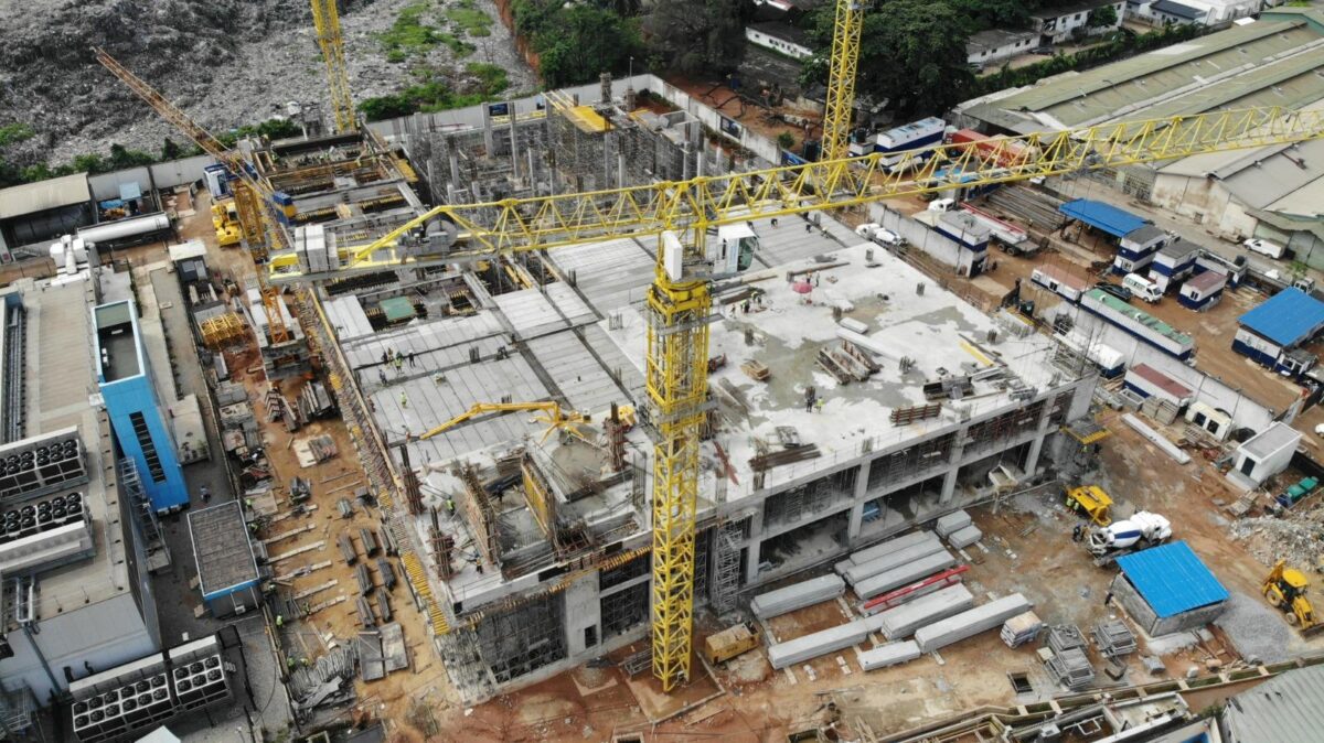 Data Center Building- Hybrid Precast Structure In Nigeria