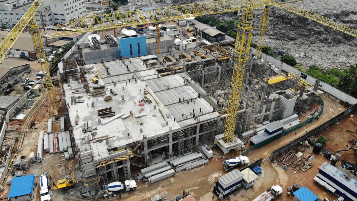 Data Center Building- Hybrid Precast Structure In Nigeria